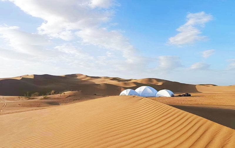7. IGLOO GEODESIC DOMES - AU Stretch tents