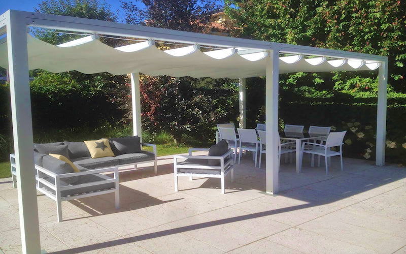 ONDA - Fixed Retractable Roof Gazebos - AU Stretch tents